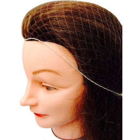 Filet mis en plis invisible blanc