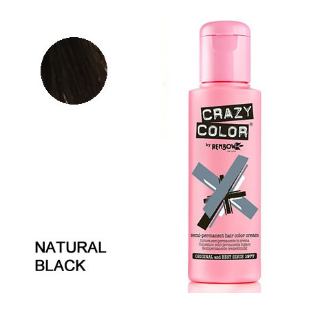 Coloration Crazy Color natural black