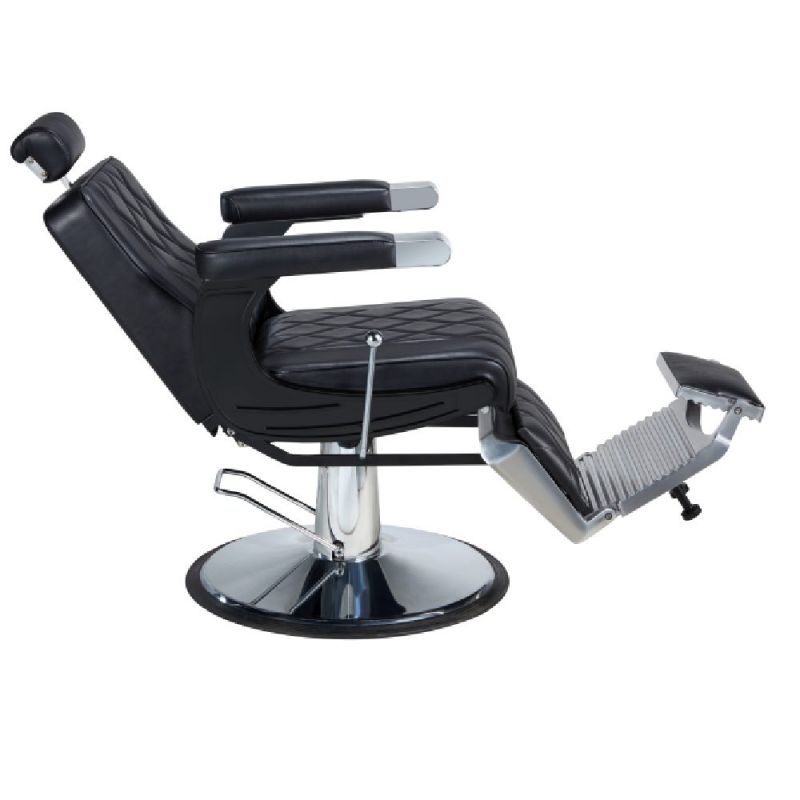 Fauteuil barbier Swann noir