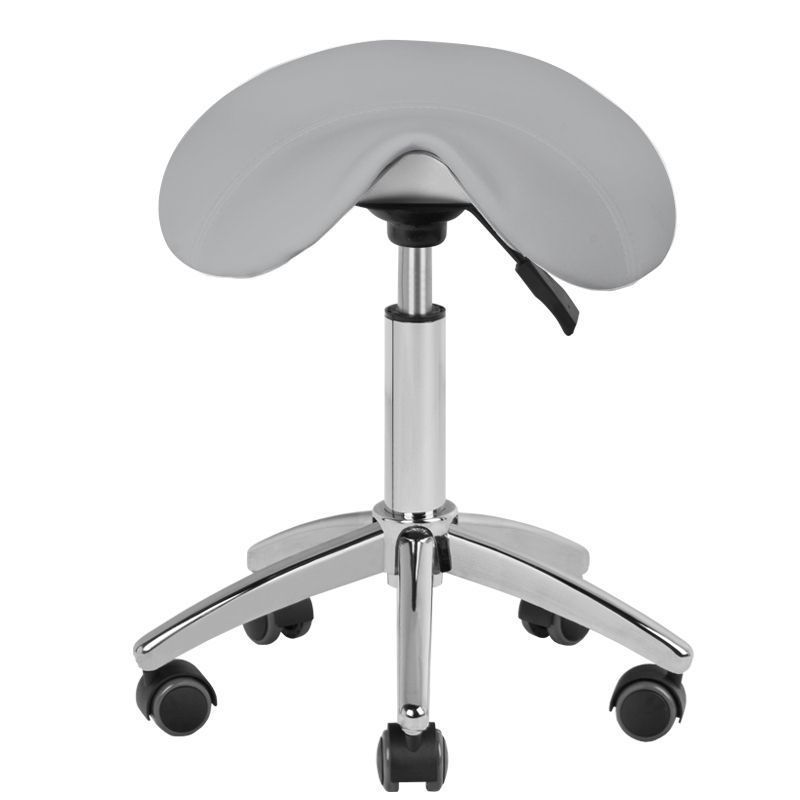 Tabouret professionnel esthétique Milan gris